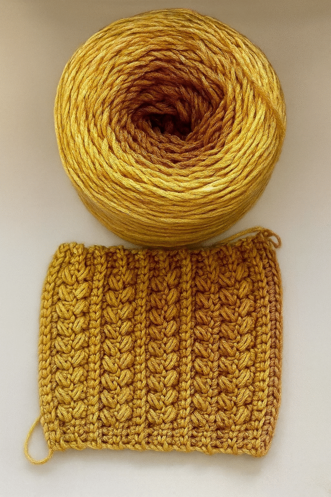 Wheat Stitch Crochet Pattern - My Crafts Inspirations